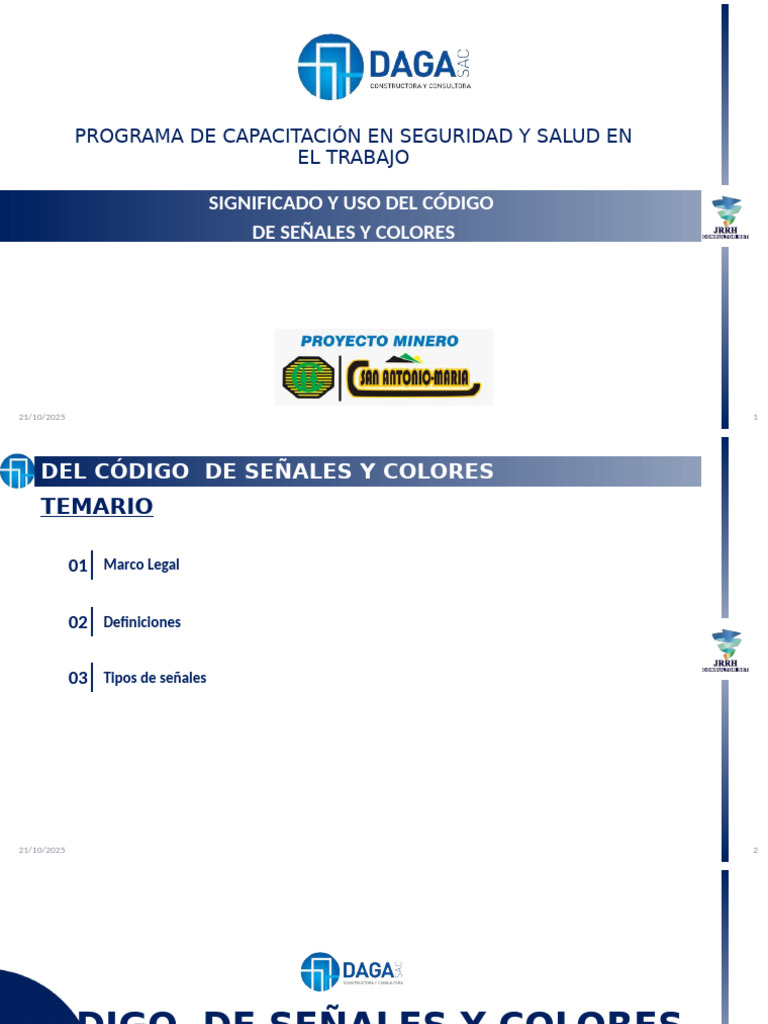 Significado y Uso Del Codigo de Señales y Colores | PDF | Valores