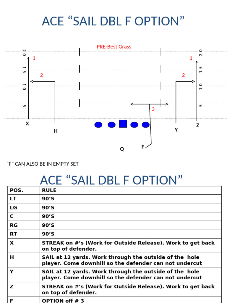 SAIL Football Route Concepts | PDF | American Football | National ...