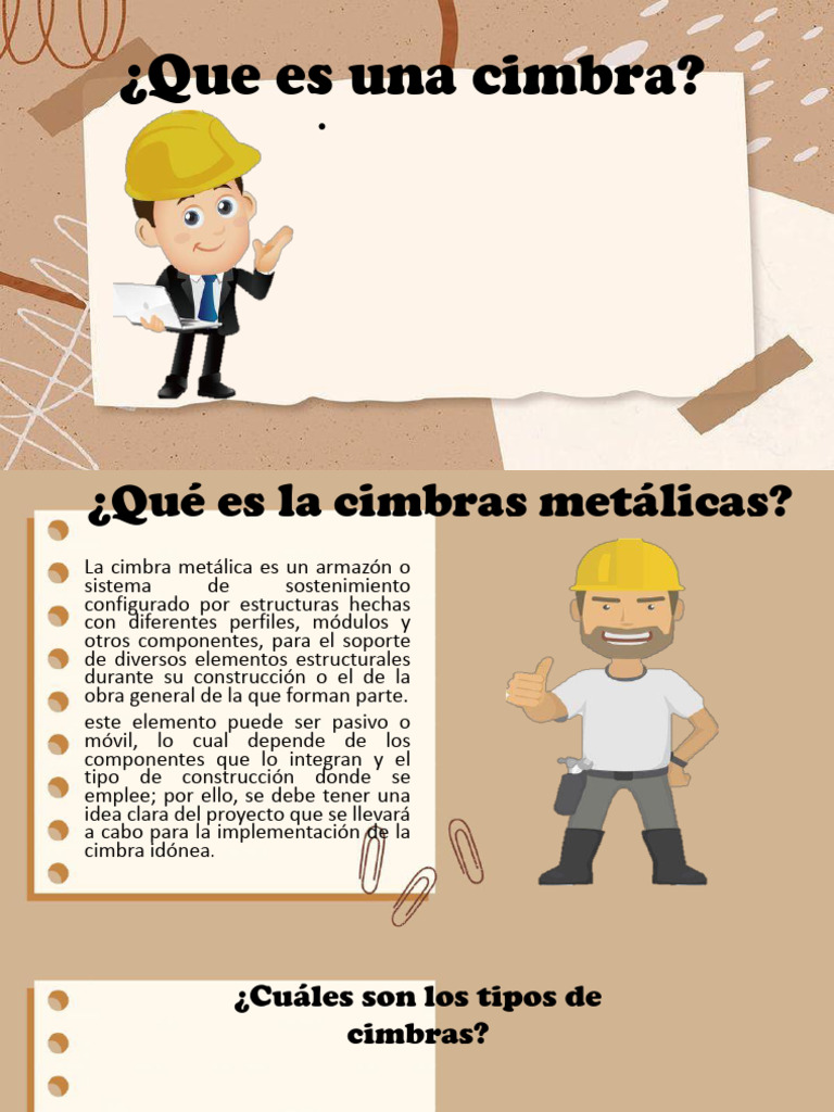 Cimbra Metálica para Pavimentos Hidráulicos | PDF | Hormigón ...