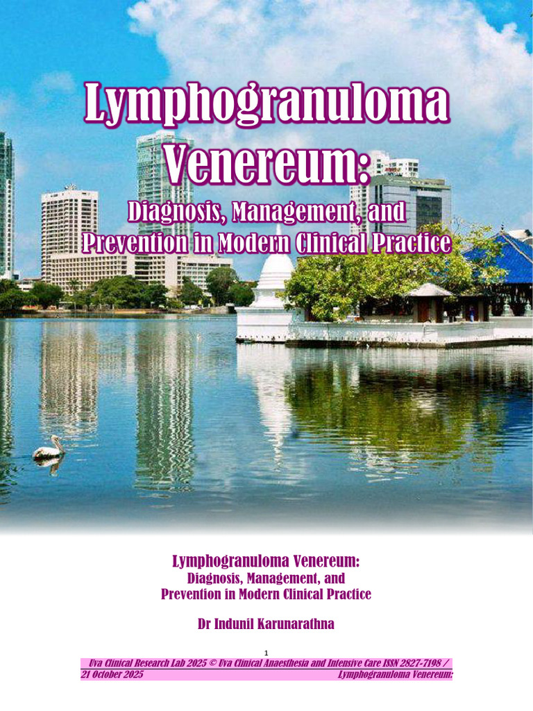Lymphogranuloma Venereum Diagnosis, Management, and Prevention in ...