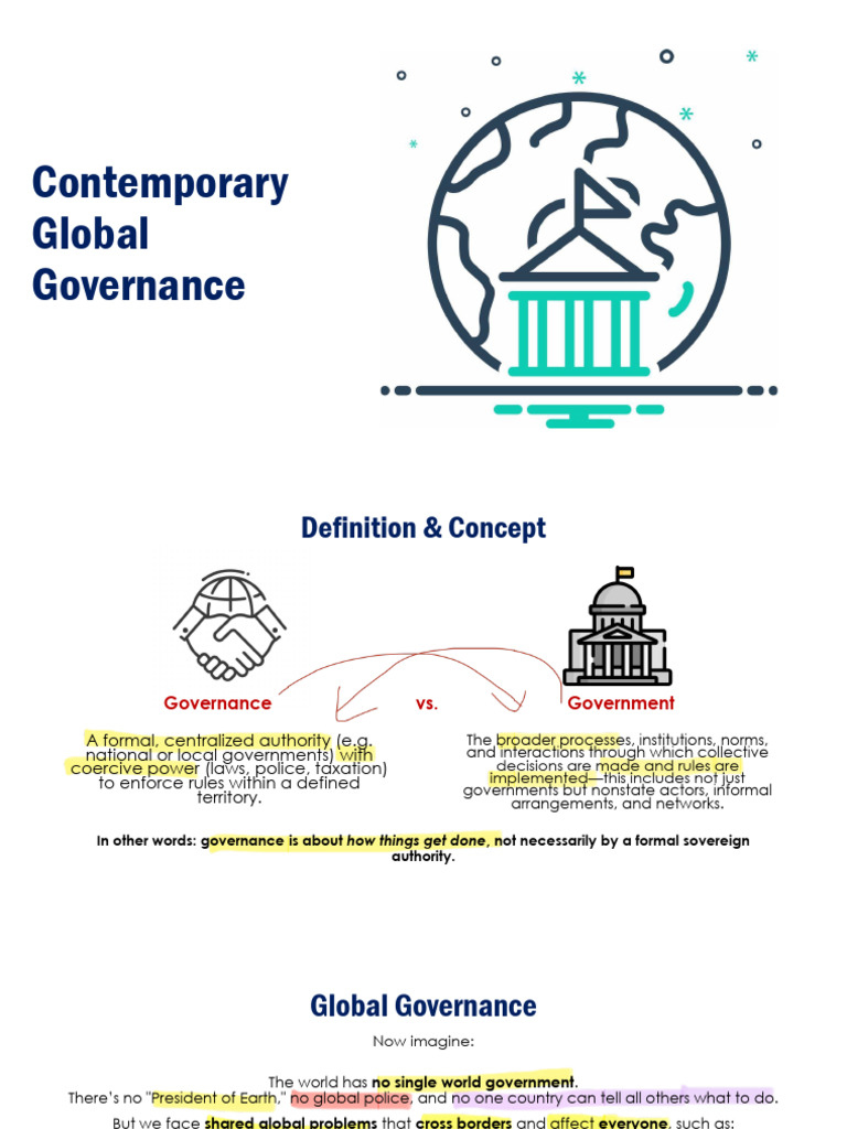 Understanding Global Governance Dynamics | PDF | Global Governance ...