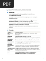 Nuevos criterios diagnósticos para CID | PDF