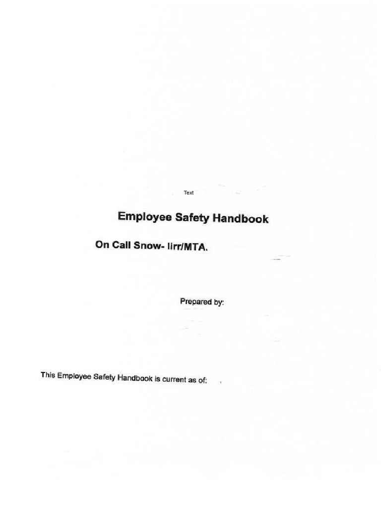 Employee Handbook 2025 | PDF