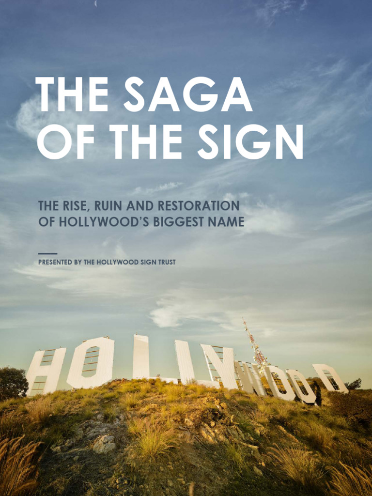 History of the Hollywood Sign | PDF