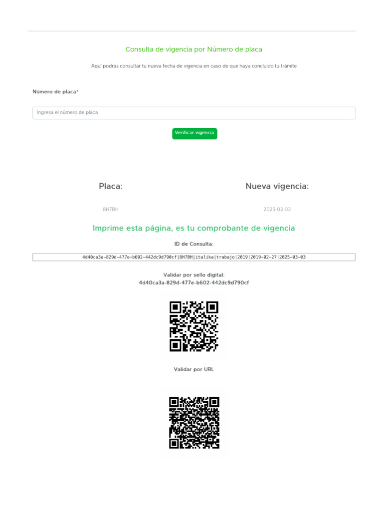 Refrendo de Tarjeta de Circulación | PDF