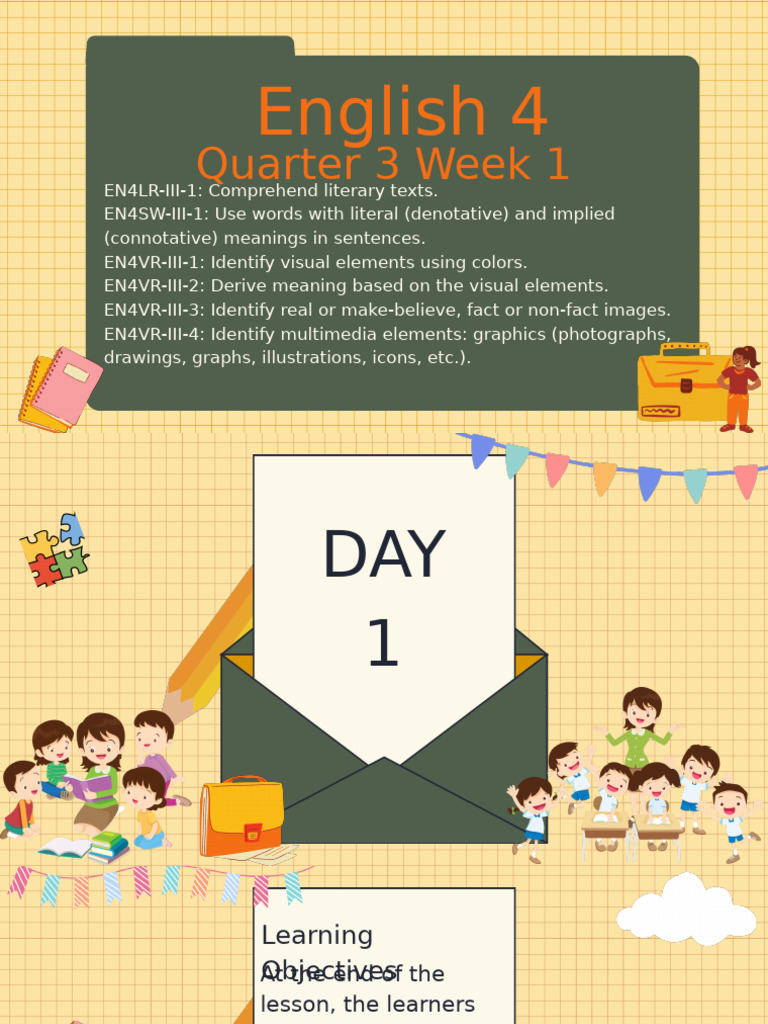 Grade 4 Literary Text Comprehension | PDF | Semantics | Reading ...
