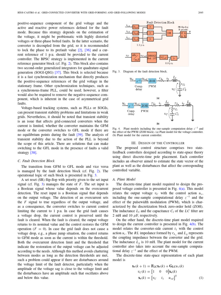 Grid-Connected Converter Control Modes | PDF | Control Theory ...
