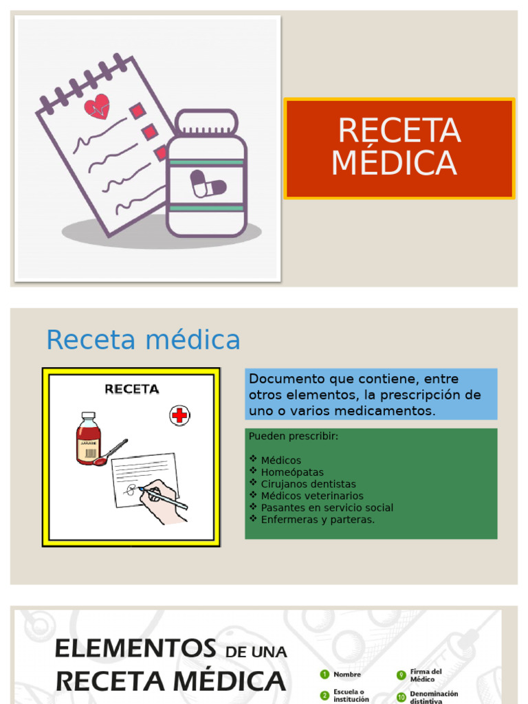 Ejemplo de receta médica | PDF