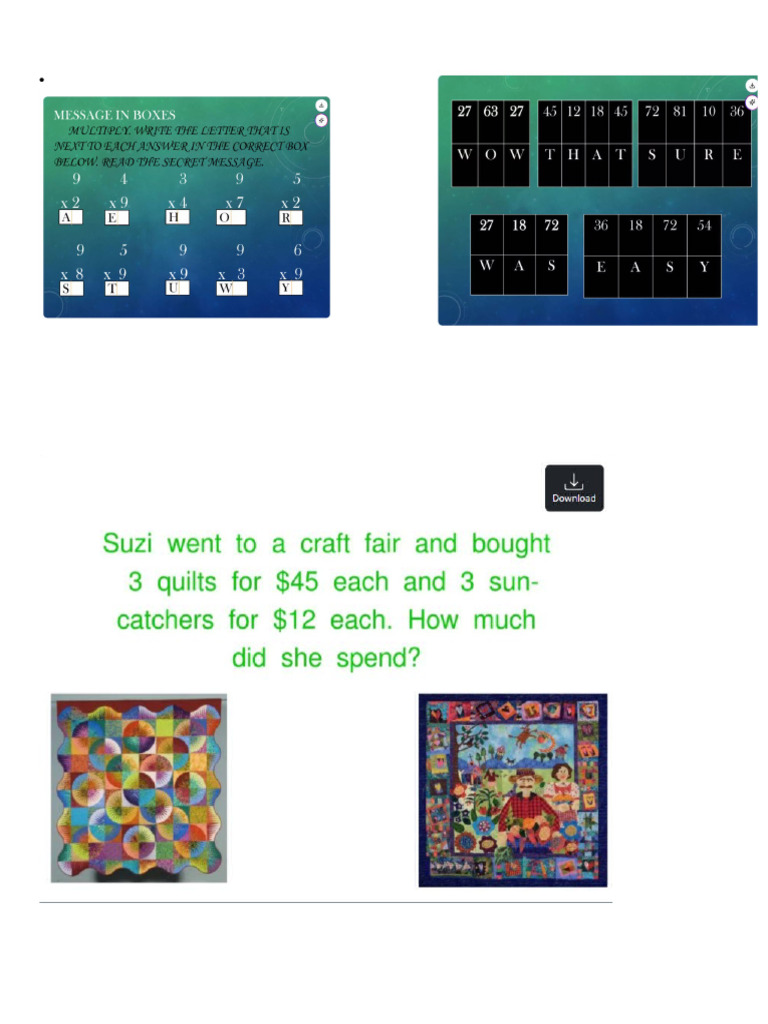 Multiplying Large Numbers Guide | PDF