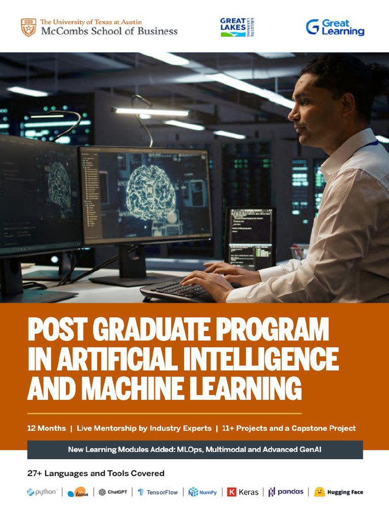 PGP AIML Online Brochure | PDF