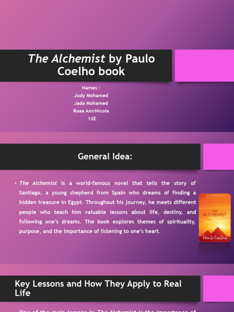 Key Life Lessons from The Alchemist | PDF