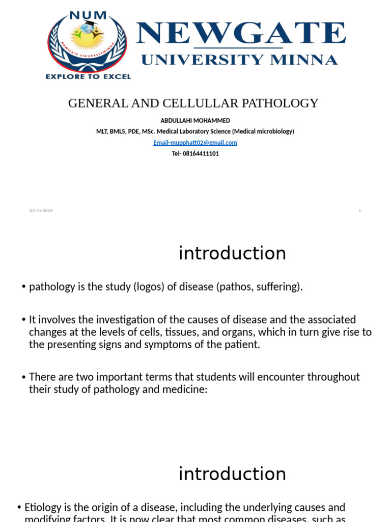 General Pathology Module 1 | PDF | Pathology | Cardiac Muscle