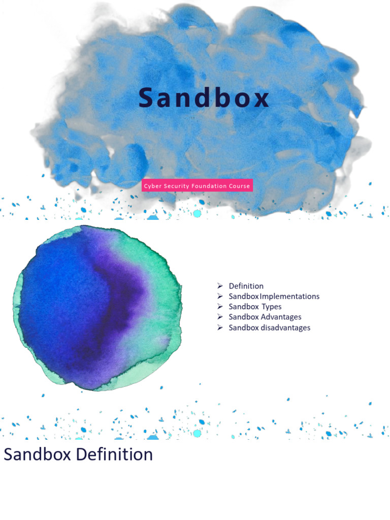 13 Sandbox | PDF