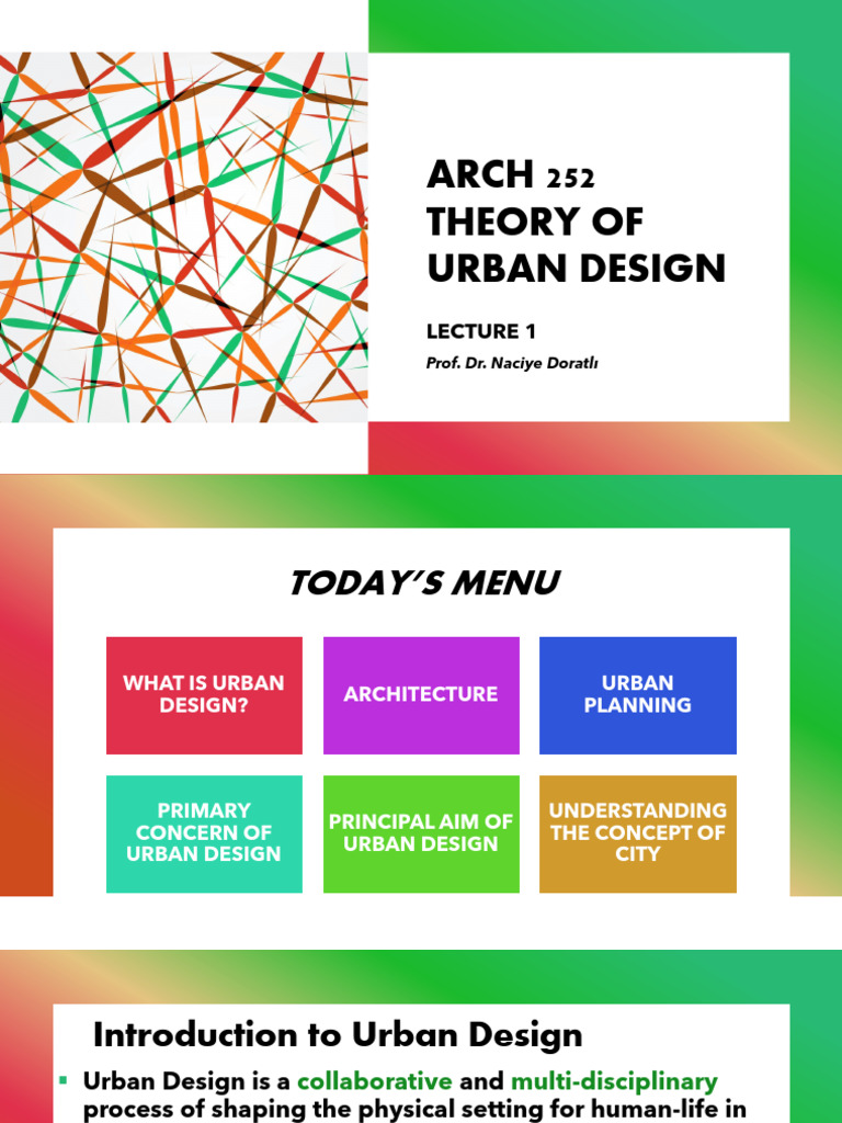 Introduction to Urban Design Concepts | PDF | Urban Design | City