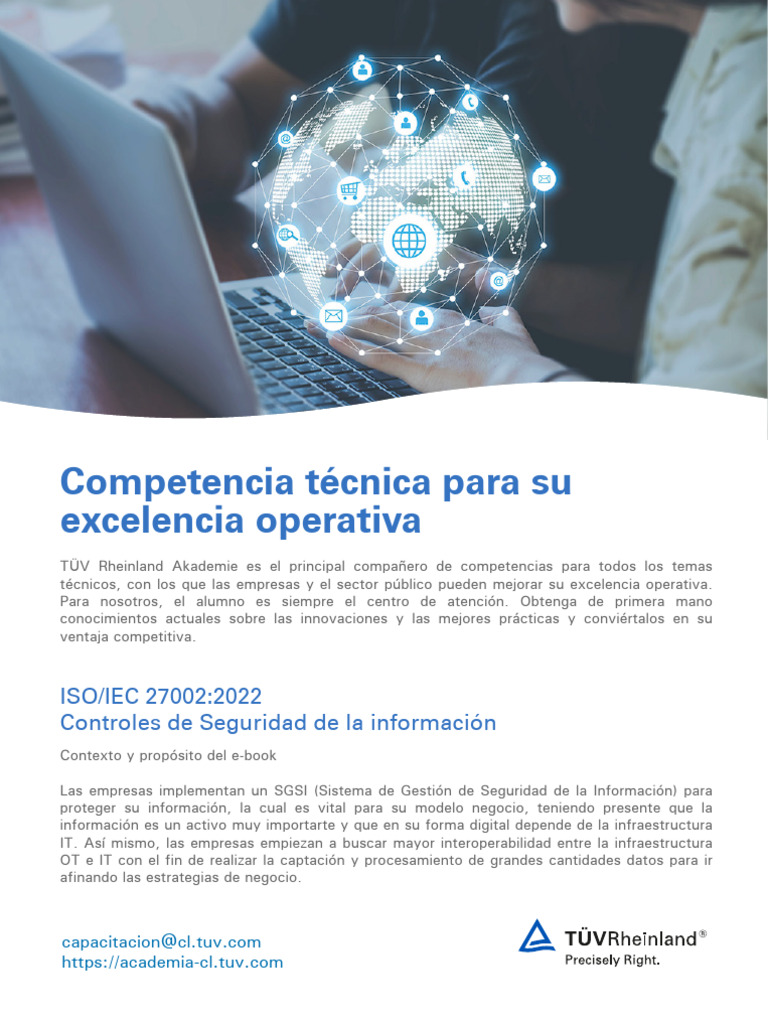 Controles ISO/IEC 27002:2022 para SGSI | PDF | Seguridad de información ...