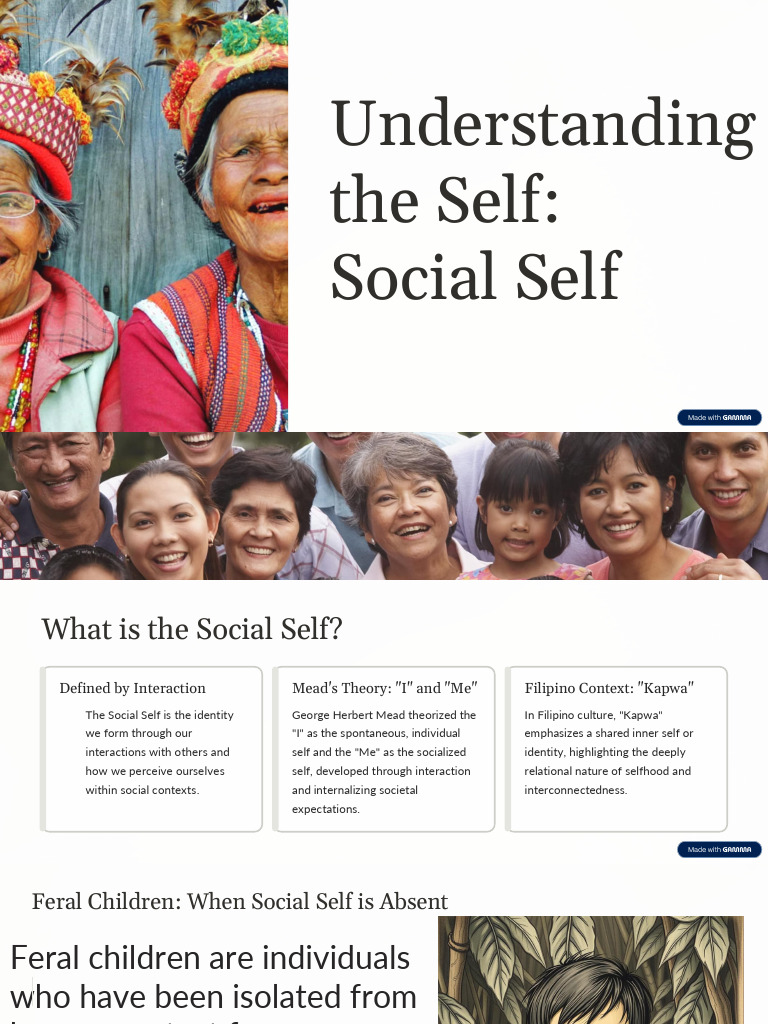 Understanding the Social Self in Filipino Culture | PDF | Identity ...