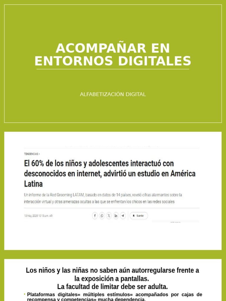Acompañar en Entornos Digitales | PDF