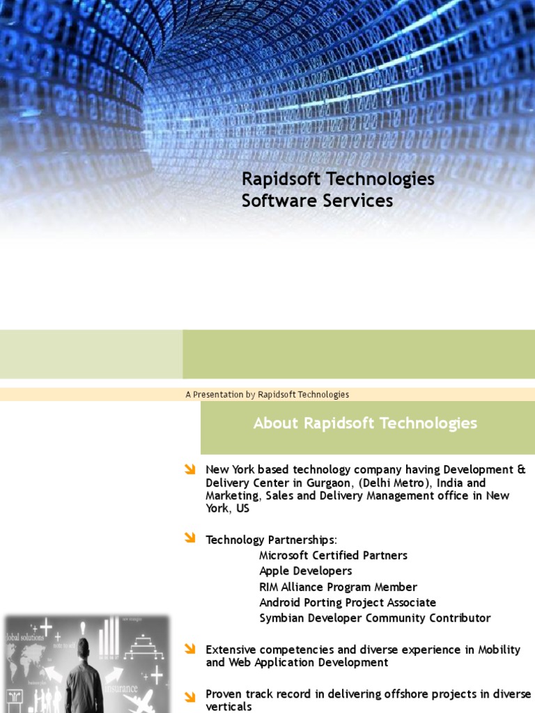 Rapidsoft Technologies Software Services | PDF | Point Of Sale ...