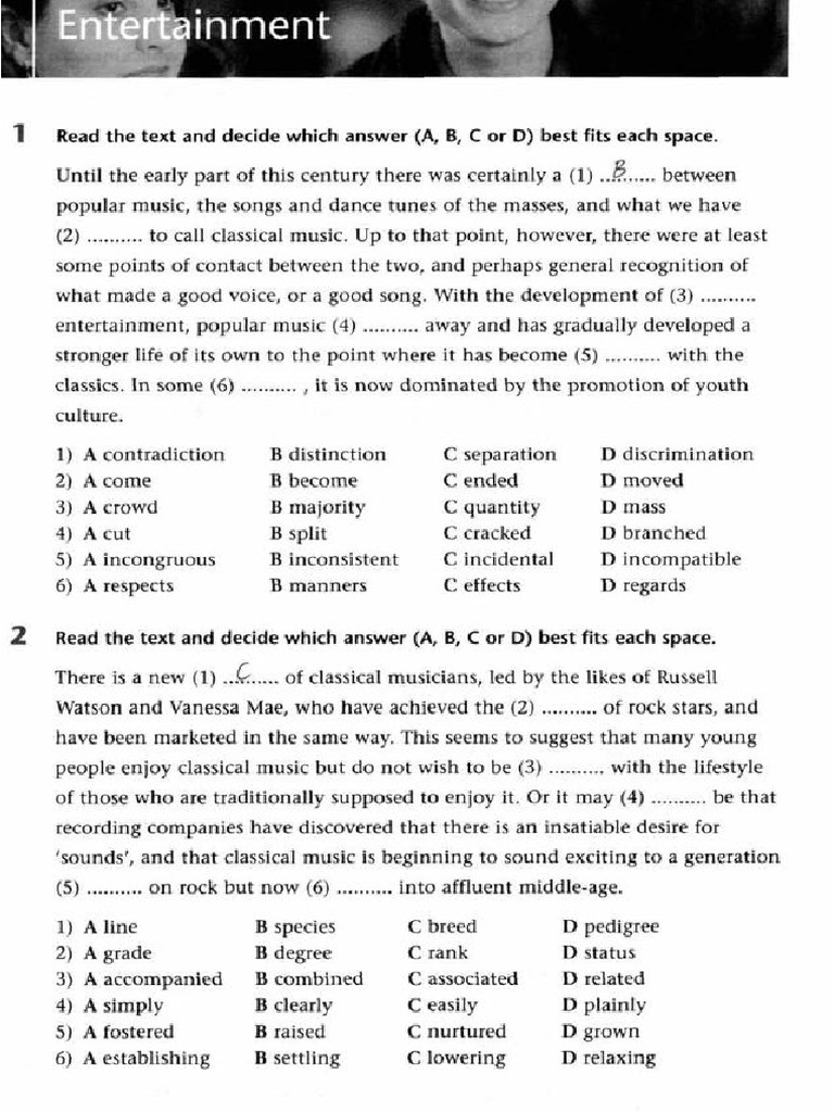 Entertainment | PDF