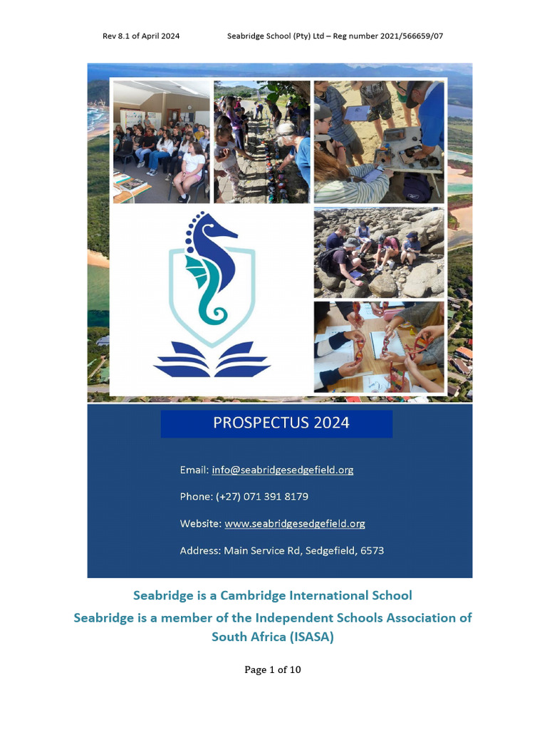 Seabridge School Prospective | PDF | Curriculum | Teaching Method