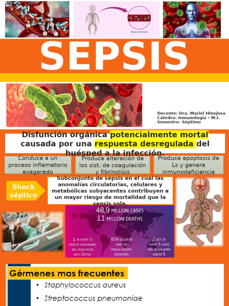 Definición de Sepsis y Shock Séptico | PDF