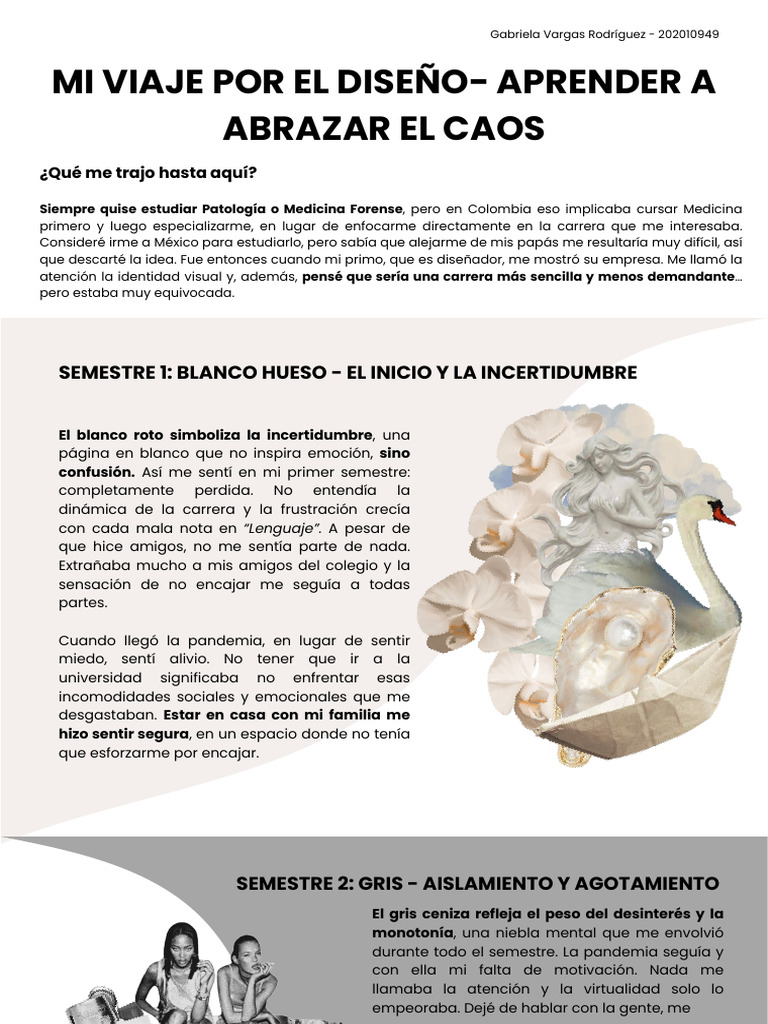 Mi Viaje Por El Diseño | PDF
