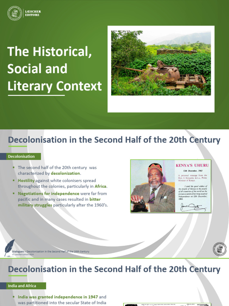 7.3 Decolonisation in The Second Half of The 20th Century Students Def ...