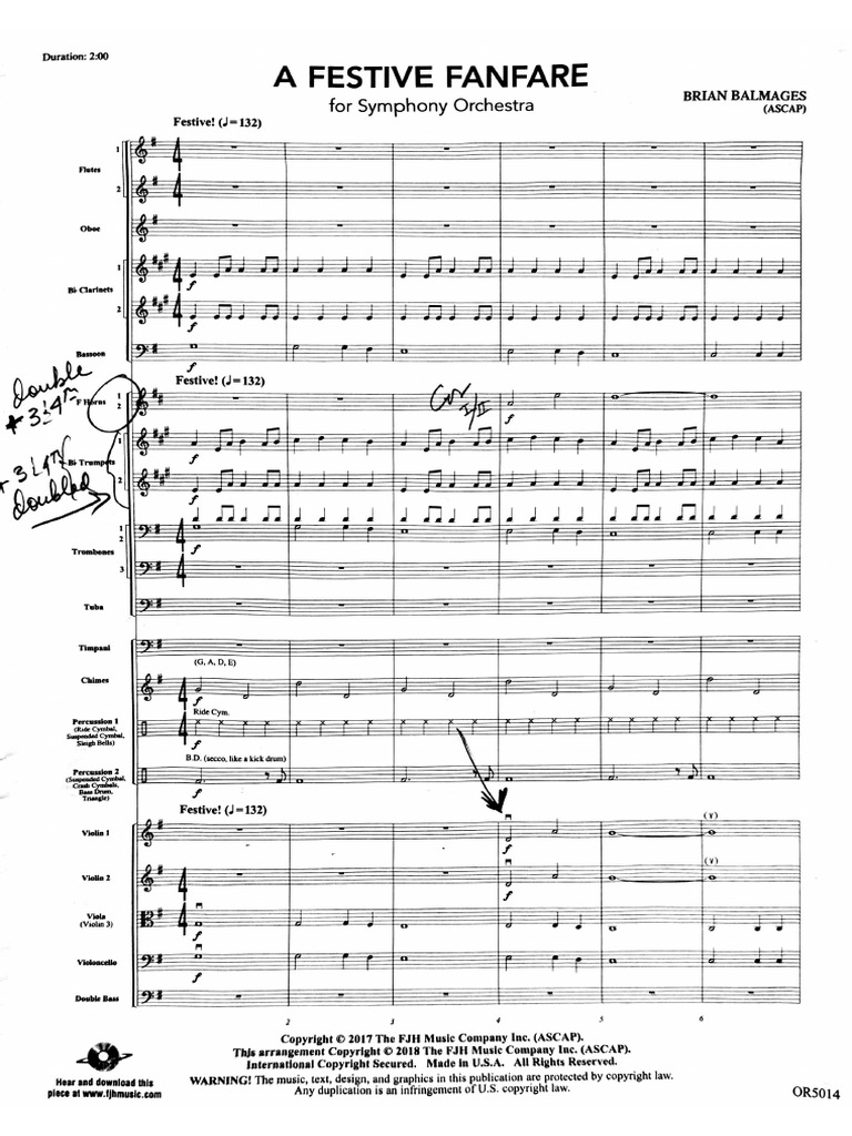 A Festive Fanfare | PDF