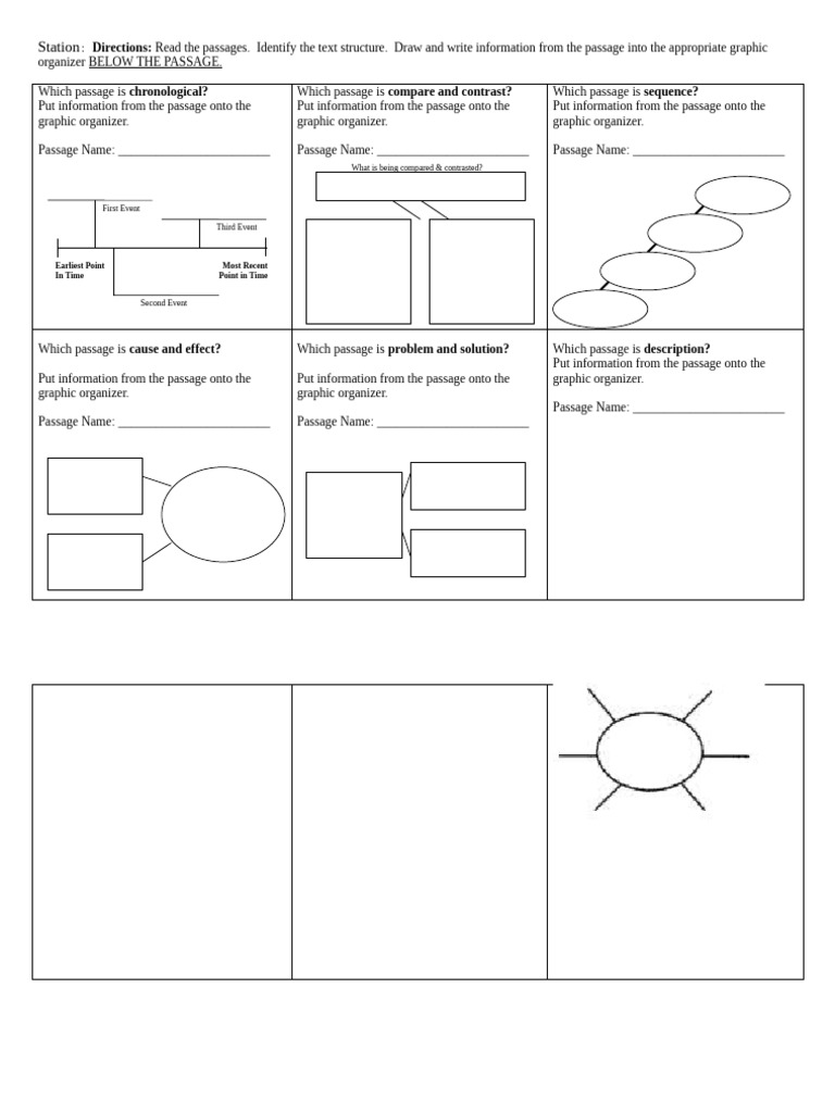 Identifying Text Structure 1 | PDF | Tyrannosaurus | Zoology