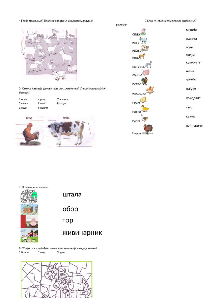 Domace Zivotinje | PDF