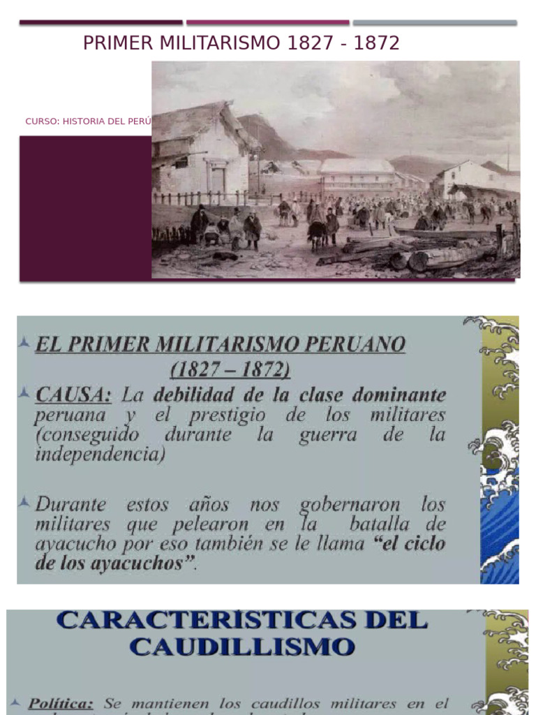 Primer Militarismo | PDF
