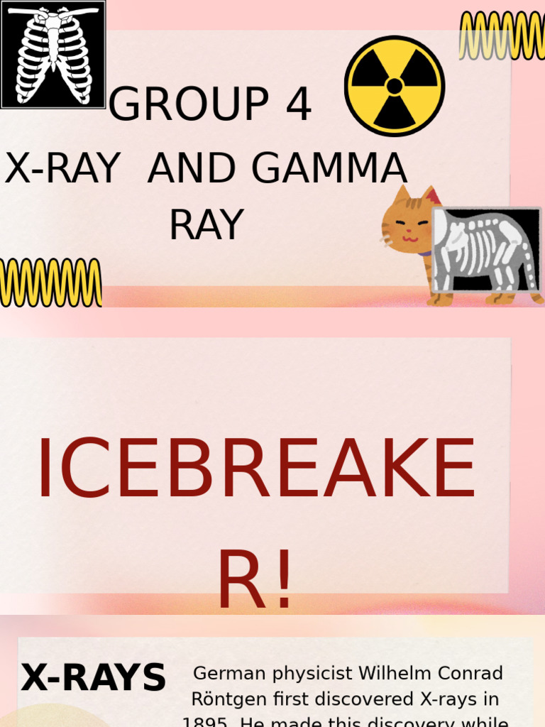 X-RAYS and GAMMA RAYS | PDF | Gamma Ray | X Ray