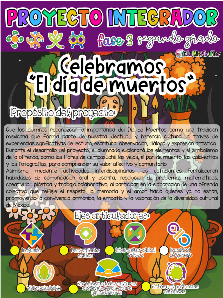 Proyecto Educativo: Día de Muertos | PDF | México