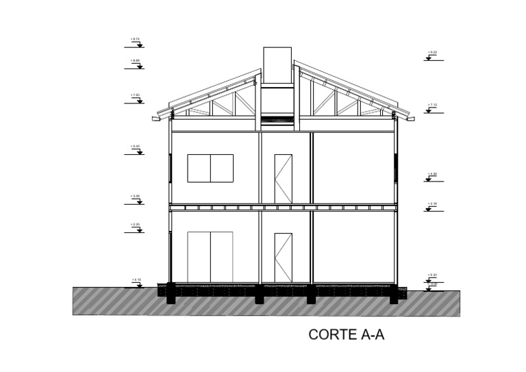 Corte AA DD Tp1MyTCIV-Model | PDF