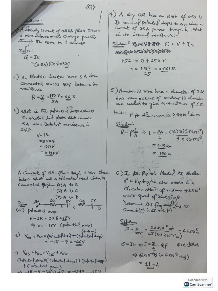 Physics Note 7 | PDF