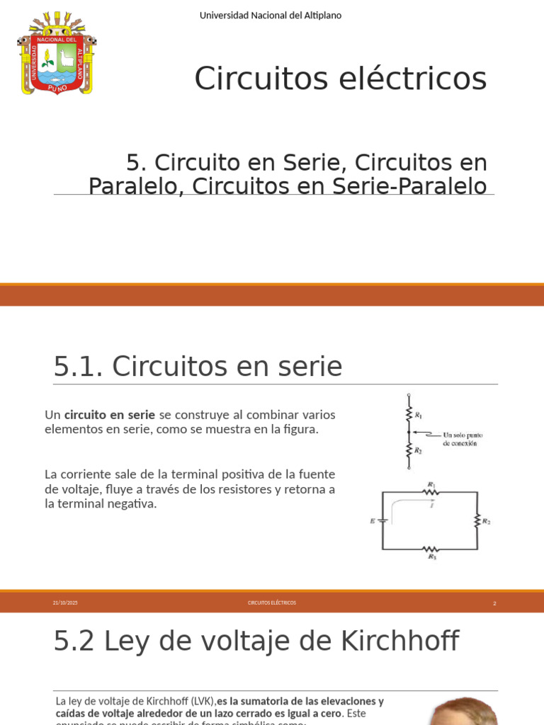 Circuitos Eléctricos: Serie y Paralelo | PDF | Red eléctrica | voltaje