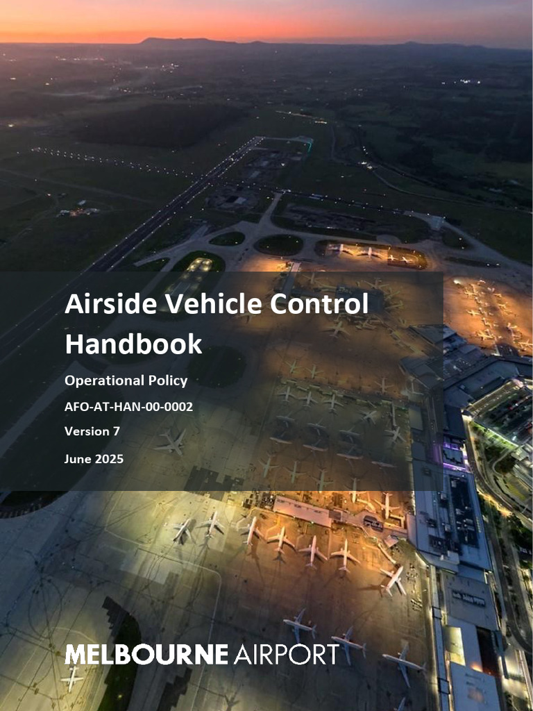 AFO-AT-HAN-00-0002 - 7.0 - Airside Vehicle Control Handbook | PDF ...