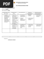 ARAL Program Action Plan 2025-2026 | PDF | Education Theory | Cognition