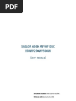Display Unit Sailor-6310-User-Manual MF HF PDF | PDF | Radio | High ...