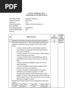 Tugas Tutorial Ke2 | PDF