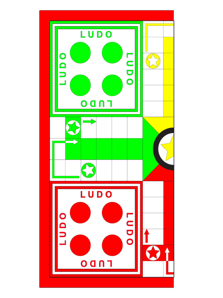 Tablero de Ludo 1 | PDF