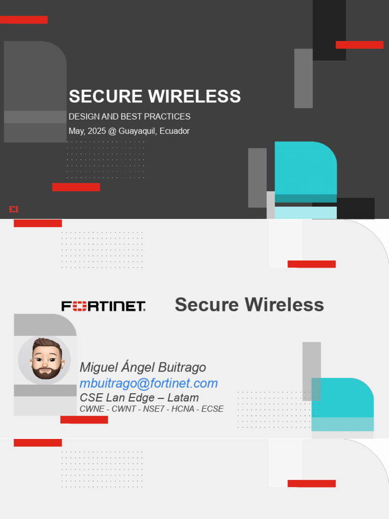 Fortinet - Secure Wireless Designing Training - Memos 1 | PDF | Wi Fi ...