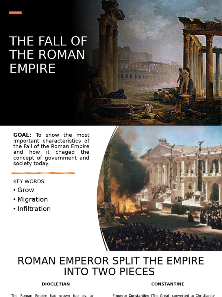 Fall Of The Roman Empire Explained Pdf Ancient Rome Roman Empire