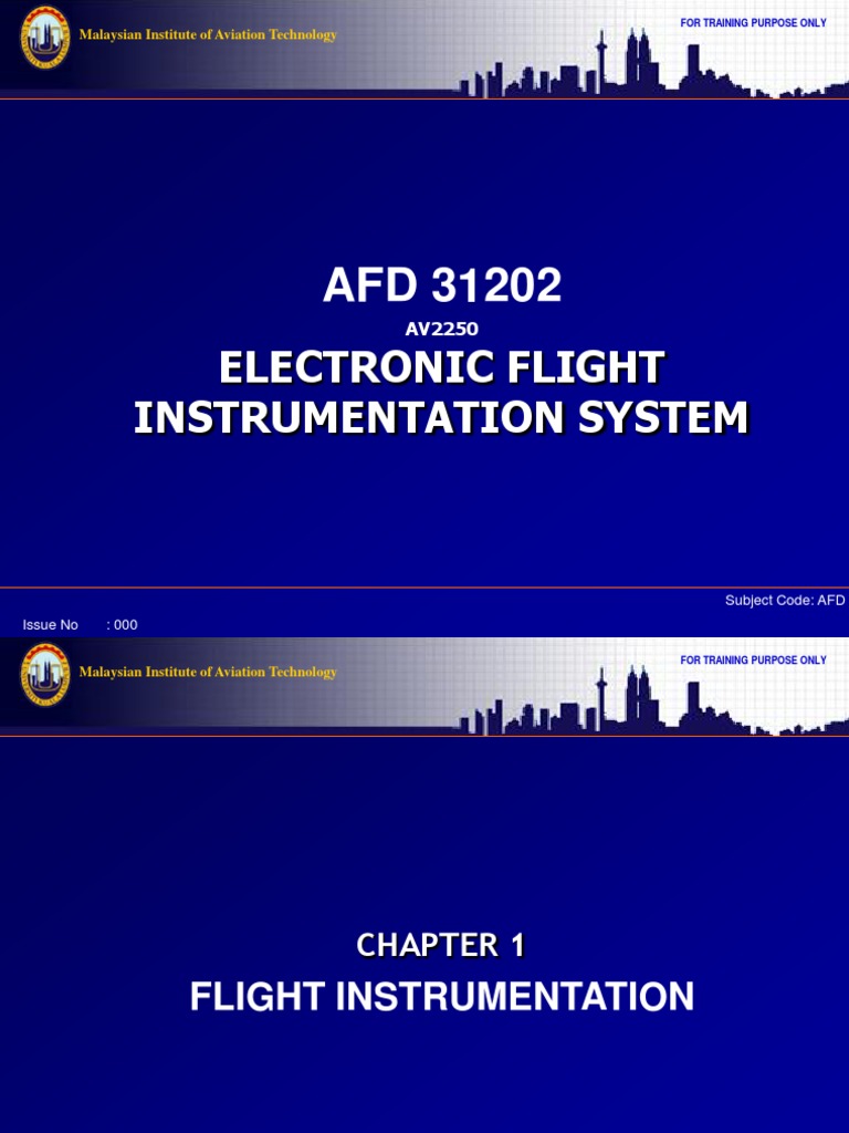1 - Efis | PDF | Altimeter | Compass