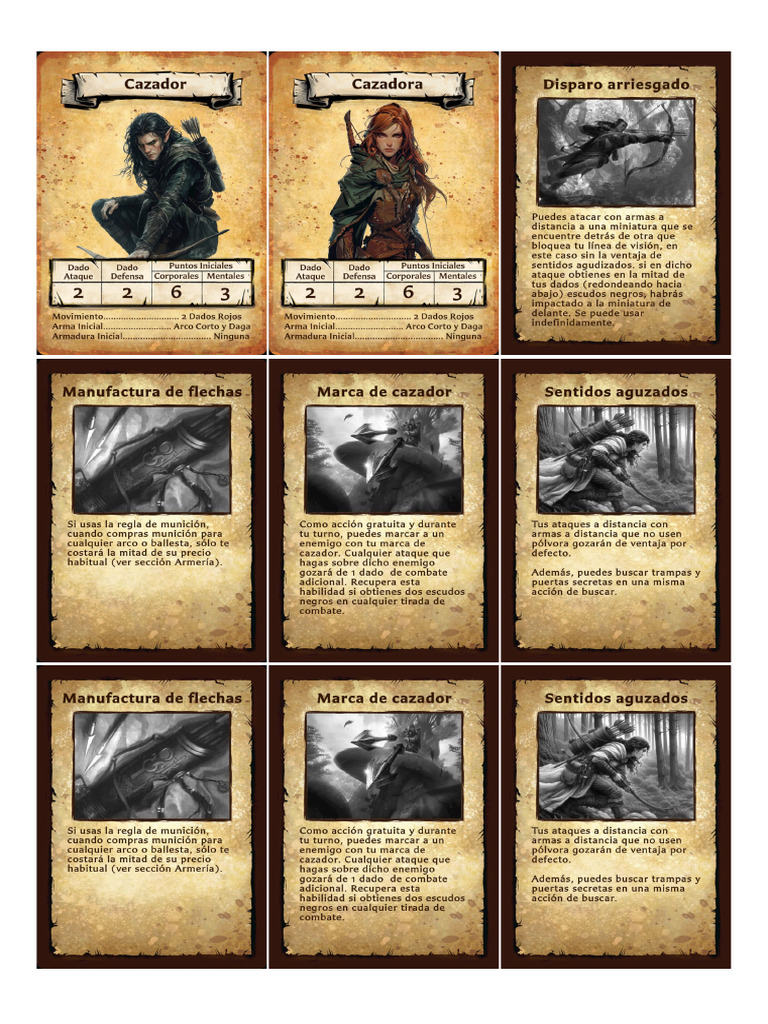 Plantilla Heroquest | PDF