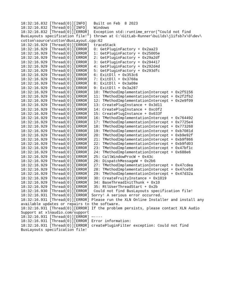 2025-08-26 - 18-32-16 Plugin Log | PDF | Software Engineering ...
