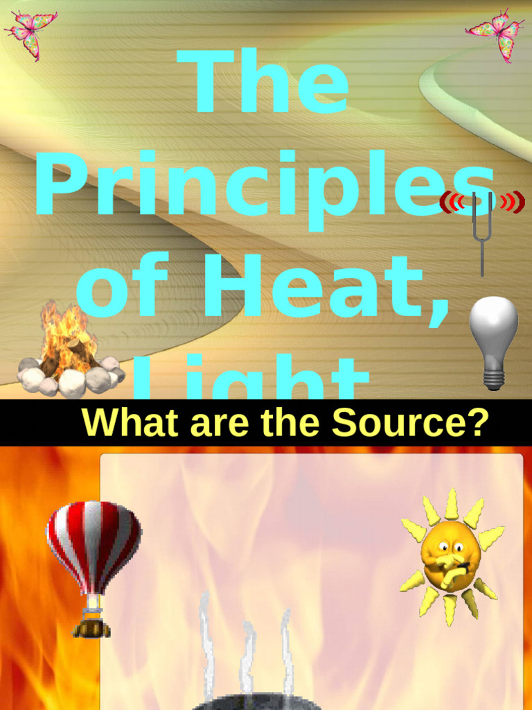 Understanding Heat, Light, Sound, and Electricity | PDF | Light | Heat ...
