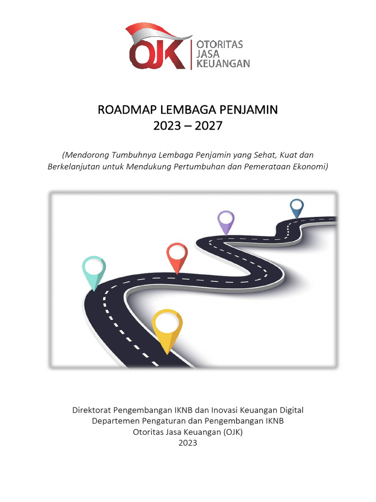 Roadmap Lembaga Penjamin 2023-2027 | PDF