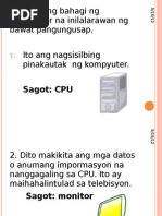 Lesson 1-Ano-ang-Kompyuter-at-ang-mga-Gamit-nito | PDF