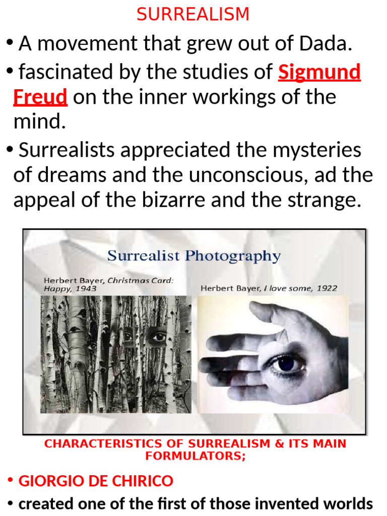 Surrealism: Influences and Key Artists | PDF